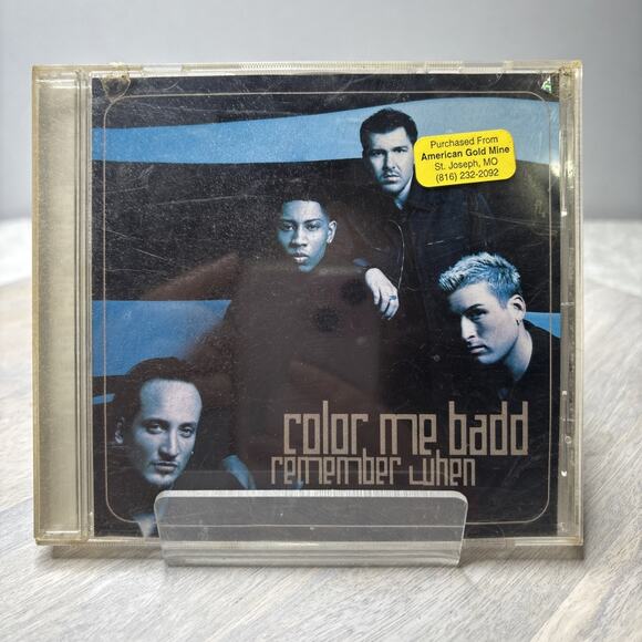 Media | Color Me Badd Remember When Cd 1999 Zebra Records Rb Pop 9s Boy ...